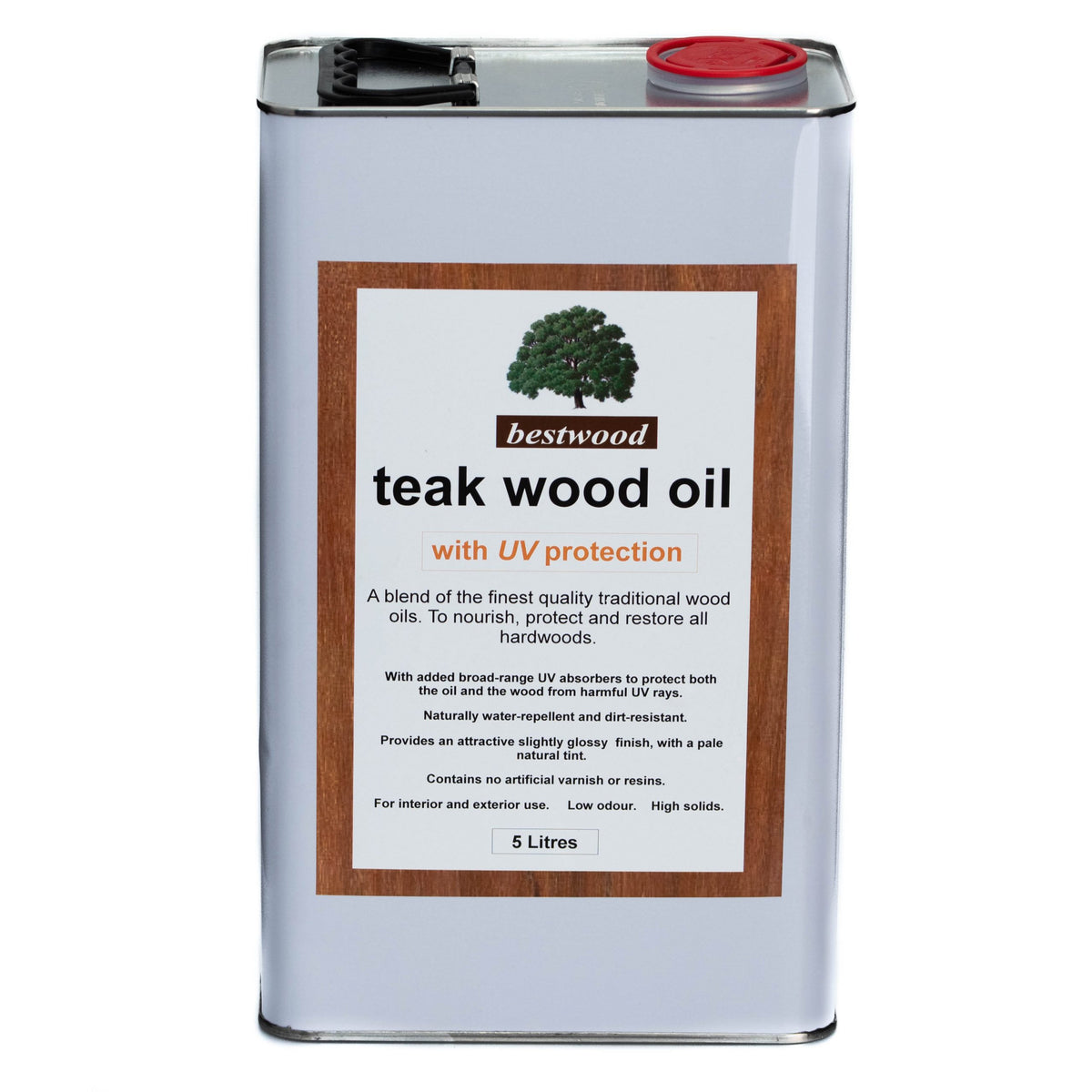 Bestwood Teak Oil UV 5 Litres – Bestwood Woodcare
